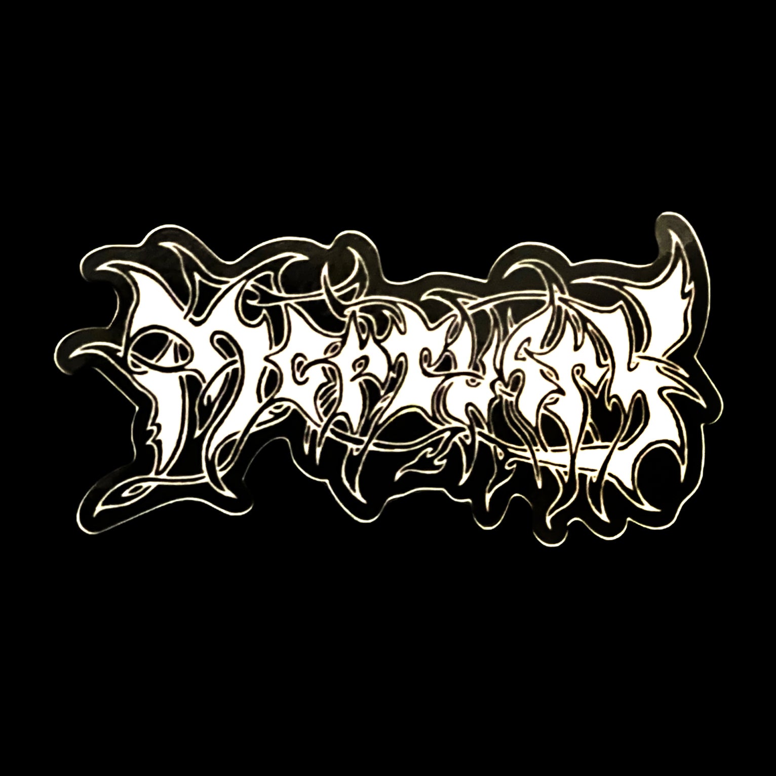 Mortuary Logo Sticker | Mortuary Skates